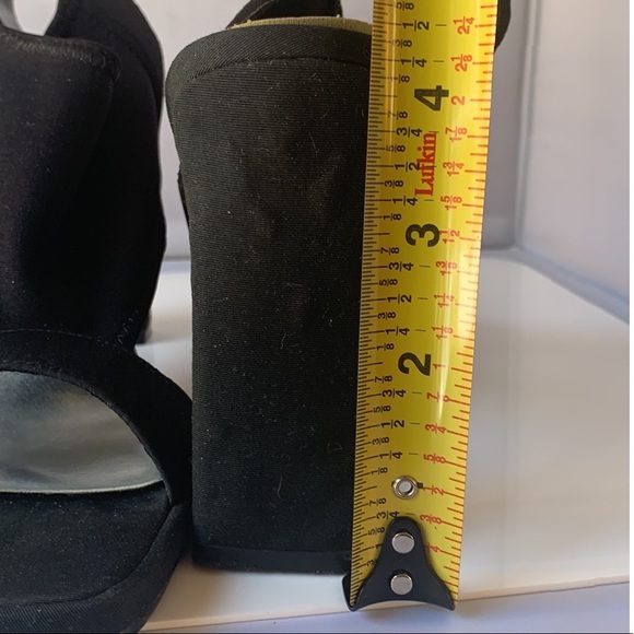 Rouge Helium | Shoes | Rouge Helium Strappy Slingback Stretch Fabric ...